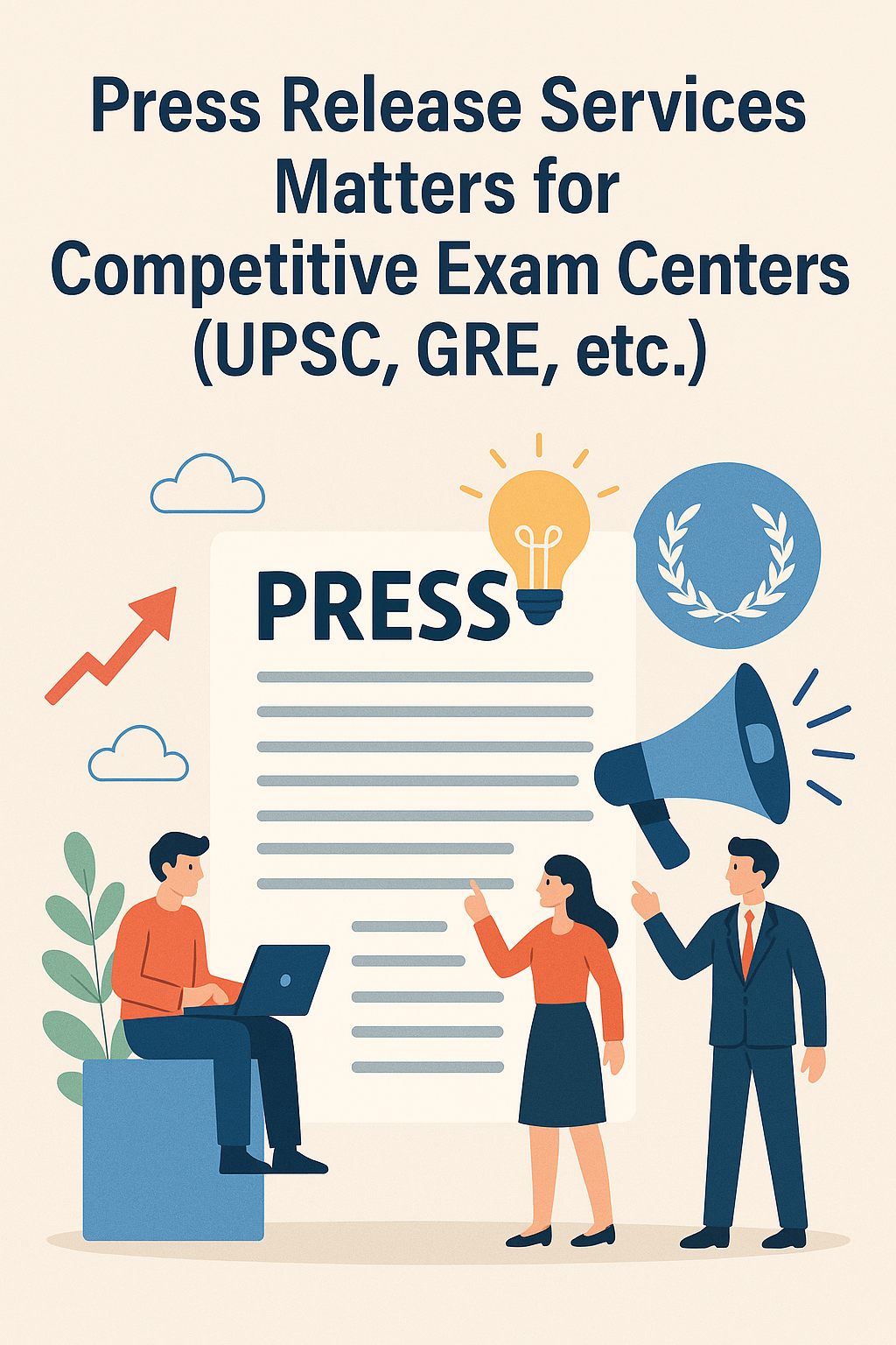 Press Release Services Matters for Competitive Exam Centers (UPSC, GRE ...